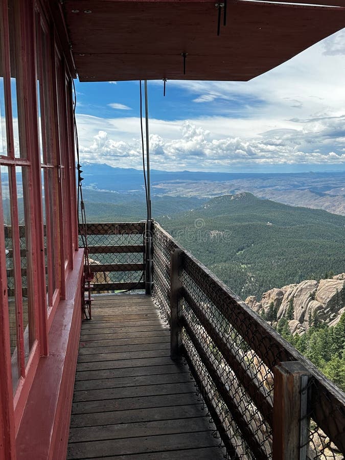 Devils Head Trailhead in Colorado Stock Photo - Image of wilderness ...