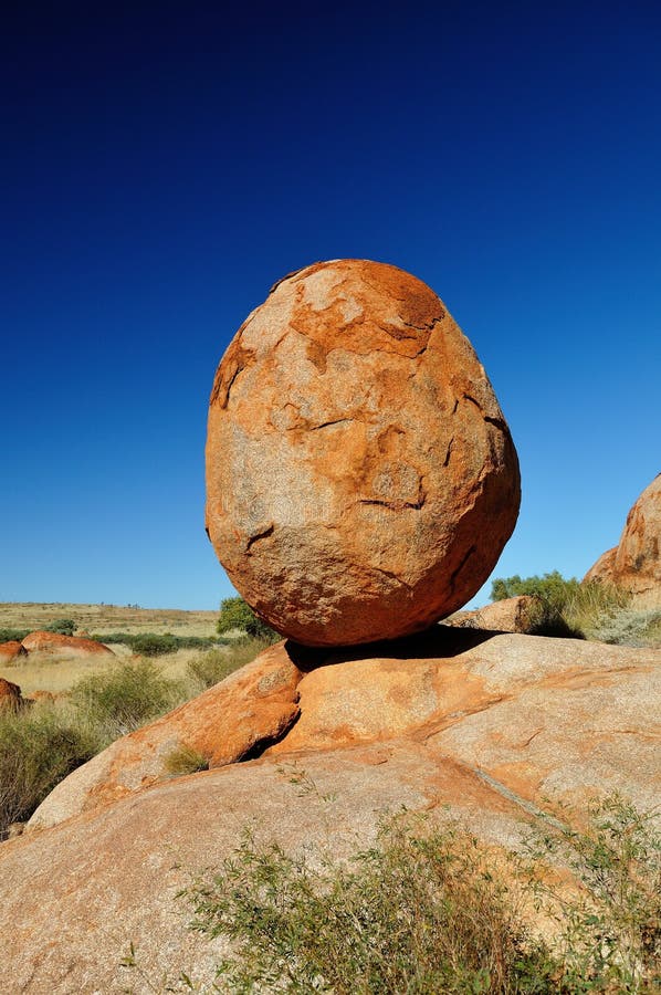 Devils Marbles Conservation Reserve, Northern Terr Stock Image - Image ...