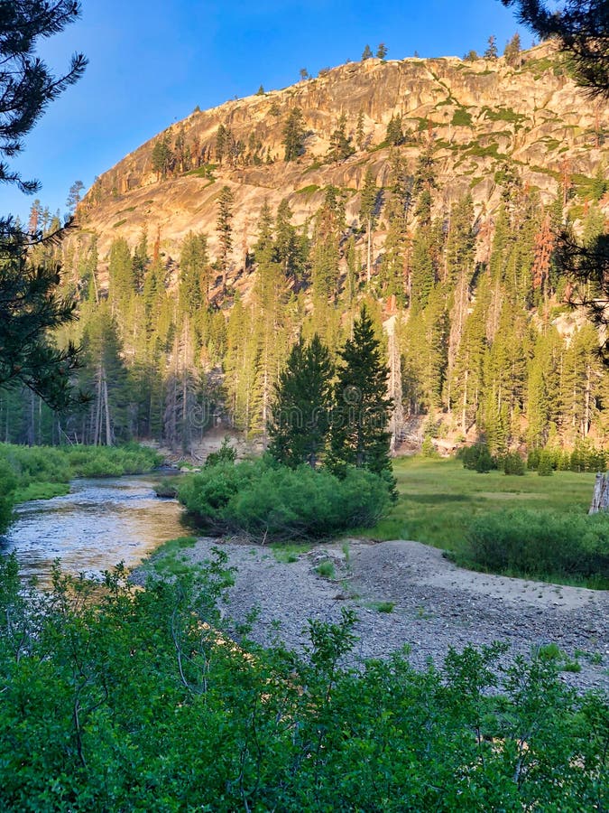 Devils Postpile National Monument Stock Photo - Image of destinations ...