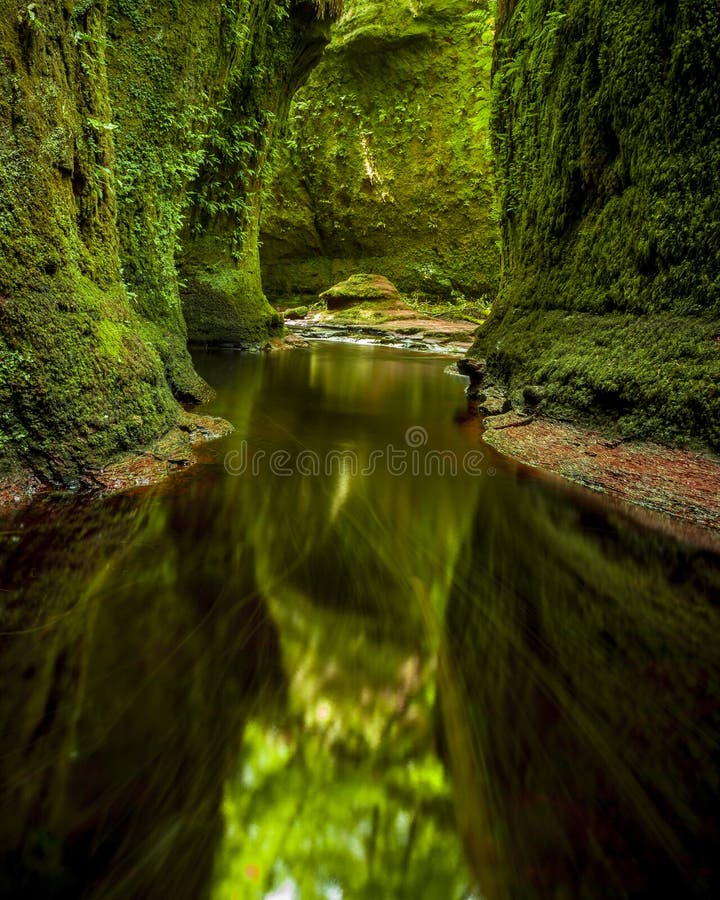 The Devils Pulpit. stock photo. Image of pulpit, finnich - 100300884