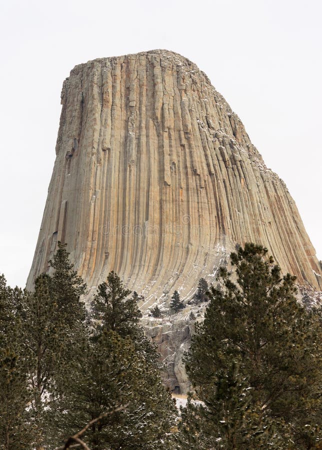 Devils Tower Snow Drift Stock Photos - Free & Royalty-Free Stock Photos ...