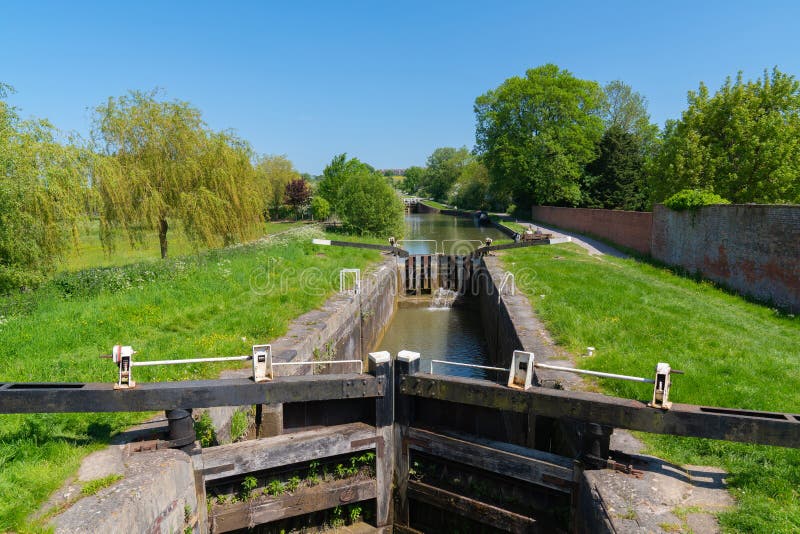 Devizes Wiltshire Caen Locks Multiple Lock Gates Kennet and Avon Canal ...