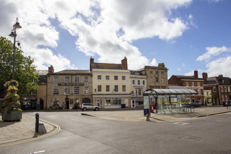 Devizes Town Hall in St Johns Street, Devizes, Wiltshire, UK Editorial ...