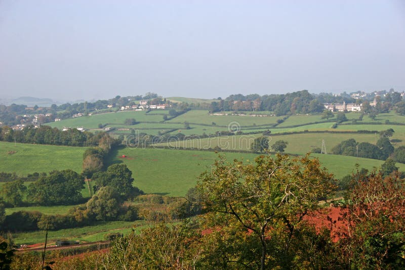 Devon countryside stock image. Image of blue, spring - 16728685