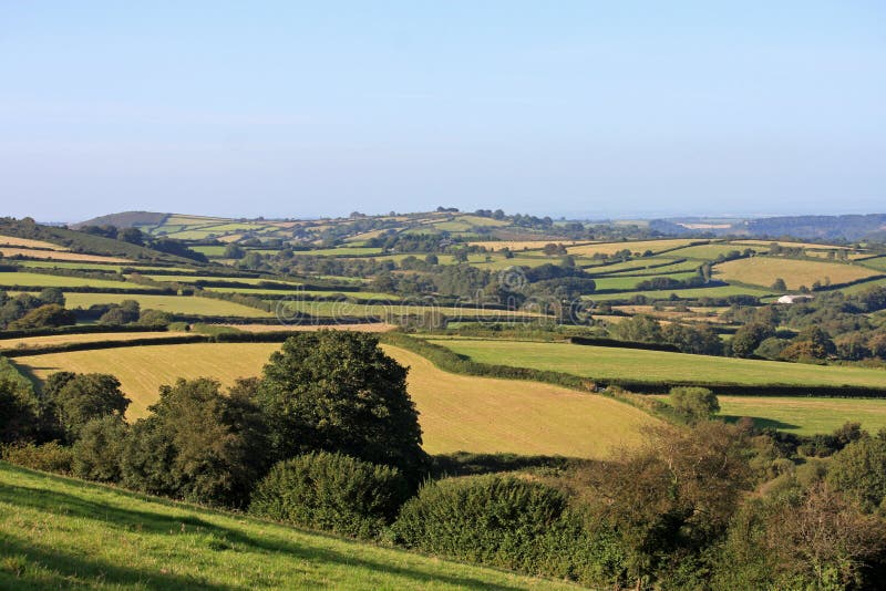 Devon Countryside stock photo. Image of green, rural - 33972340
