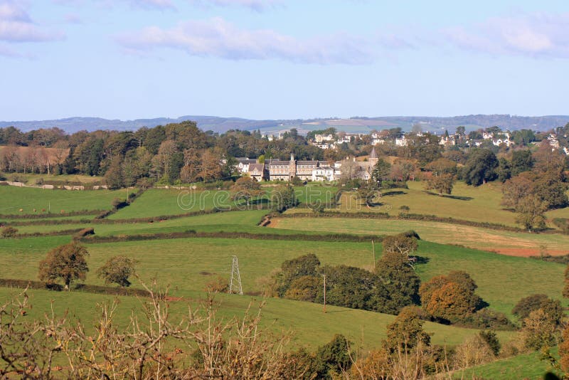 Devon Countryside stock photo. Image of fields, farm - 32446412
