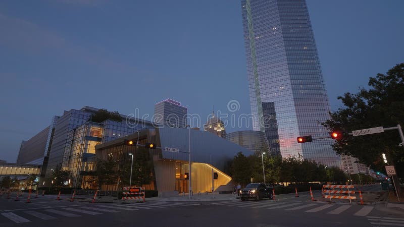 Devon Energy Building at Downtown Oklahoma City - Evening View ...