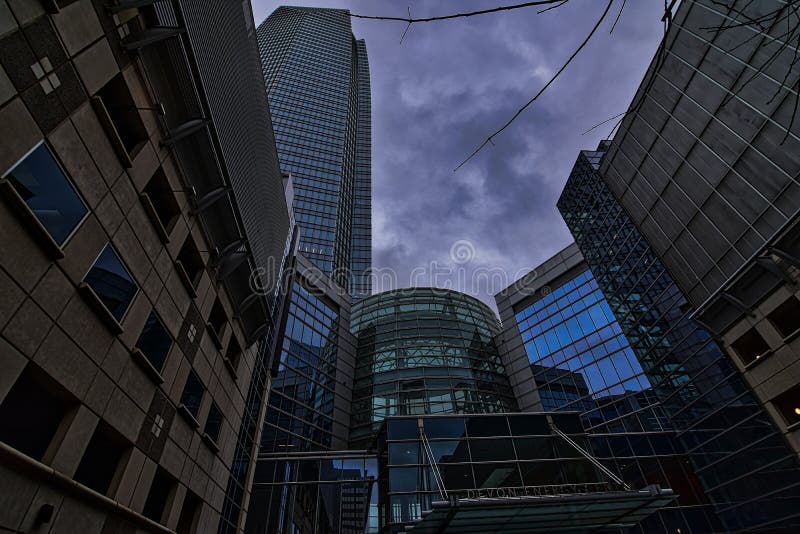 Devon Energy Center Tower in Downtown Oklahoma City Stock Photo - Image ...