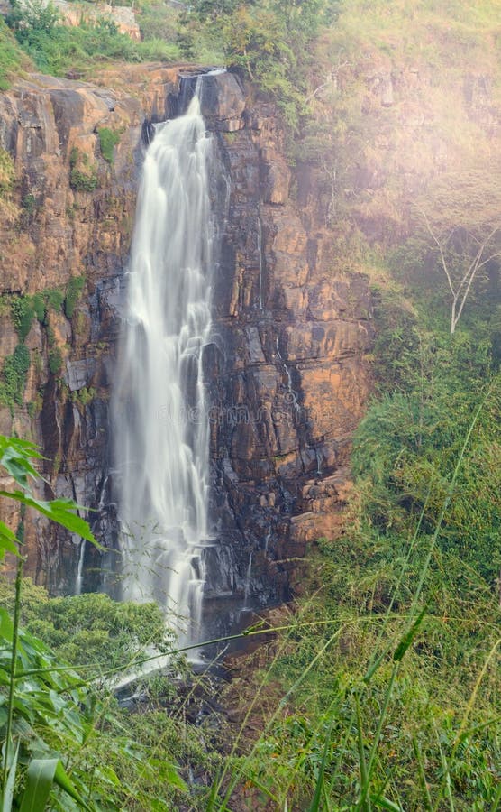 Devon Falls Sri Lanka Waterfall Image stock - Image du forêt, ressort ...