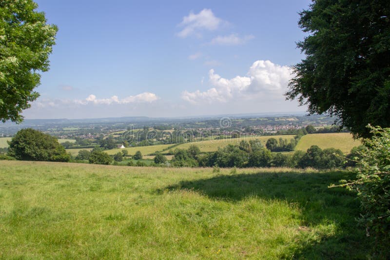 Devon Hills, Valleys and Fields Stock Photo - Image of nature, farm ...
