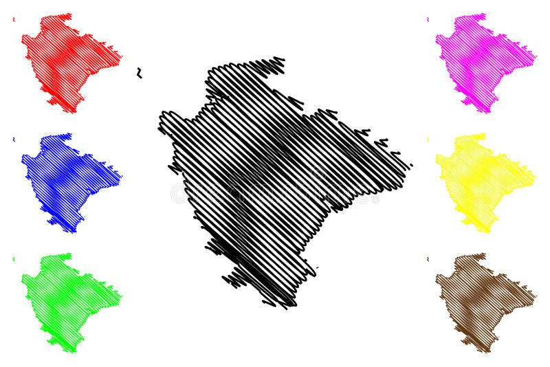 Devon map vector stock vector. Illustration of administrative - 141957859