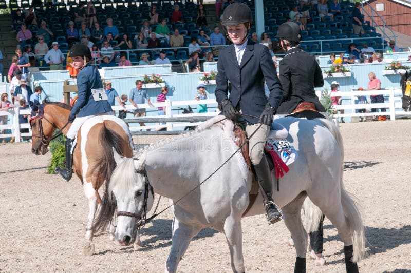 DEVON, PA - MAY 25: Riders Performing with Their Horses at the Devon ...