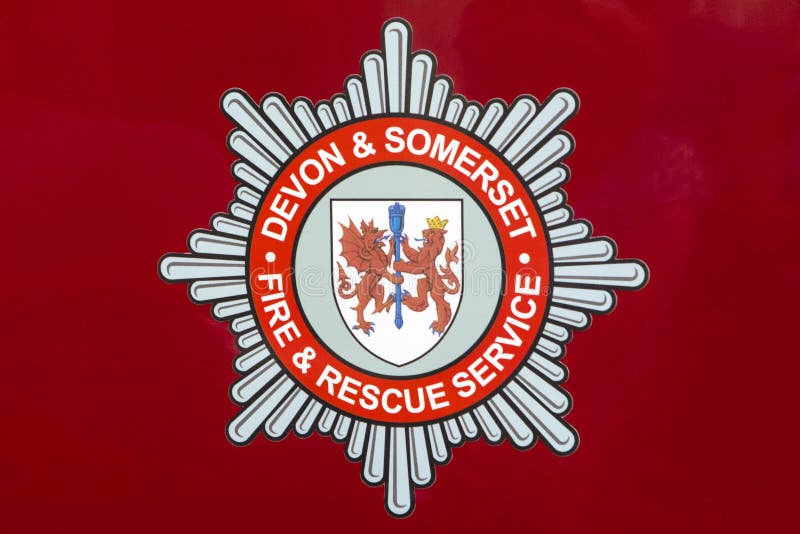 Devon and Somerset Fire and Rescue Service Editorial Photo - Image of ...