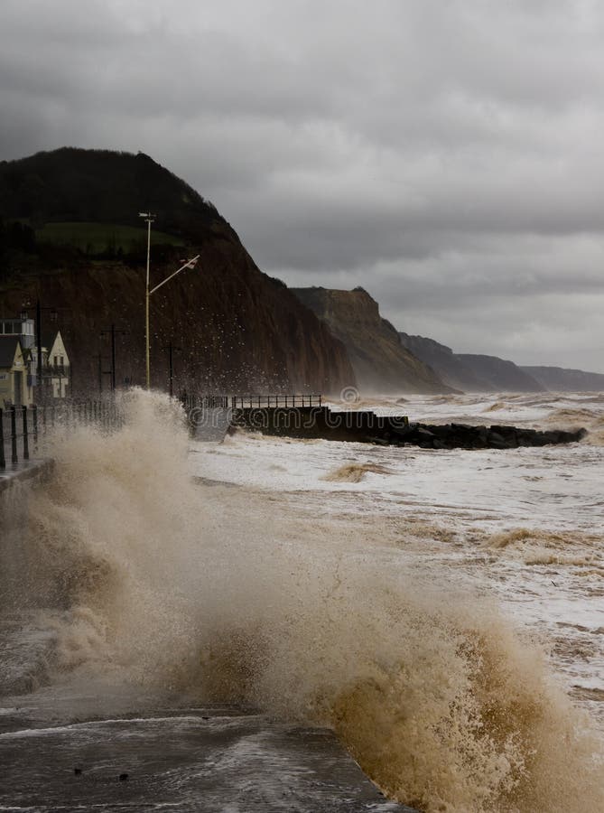 Devon storm editorial photo. Image of coast, winter, warming - 37522821