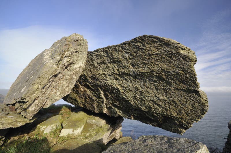 Devonian Limestone Rock stock image. Image of british - 16537279