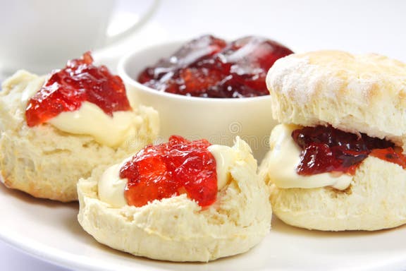 Devonshire Tea stock image. Image of simple, devonshire - 3478051
