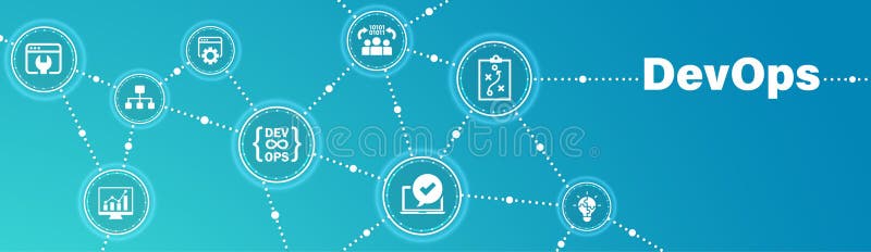 Devops. Agile Development and Optimization Concept on Virtual Screen ... Devops. Agile Development and Optimization Concept on Virtual Screen ...