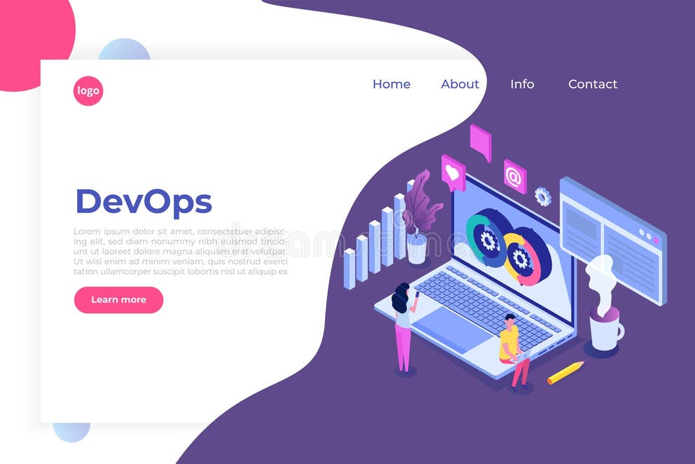 Devops Concept. Application Development, Building. API Prototyping ...