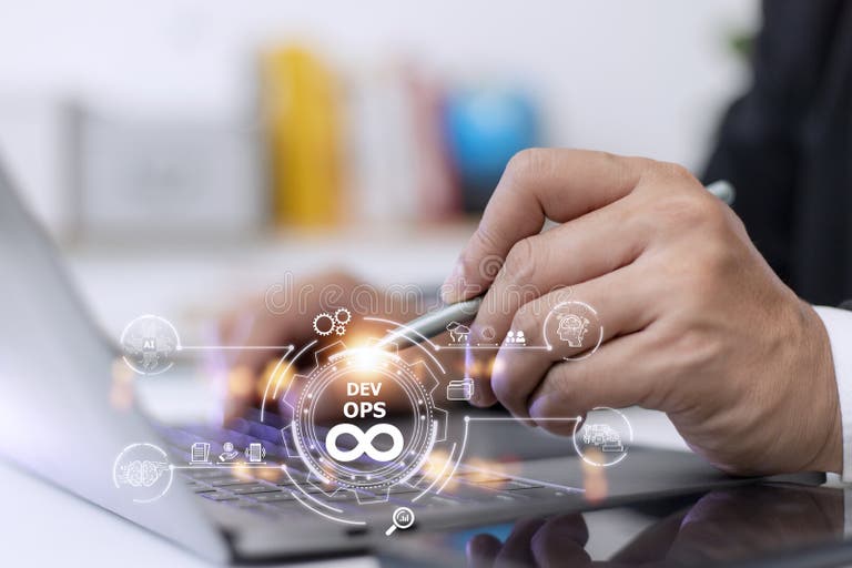 DevOps Concept, Software Development and it Operations, Agile ...