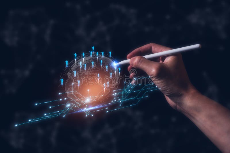 Devops Concept Software Development It Operations Agile Programming Stock Image Image Of