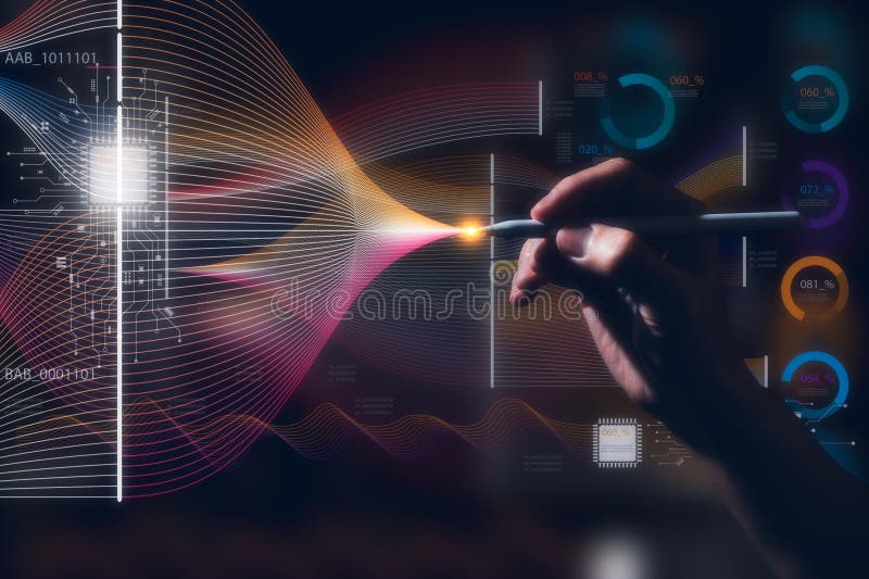 Devops Concept Software Development It Operations Agile Programming Stock Image Image Of