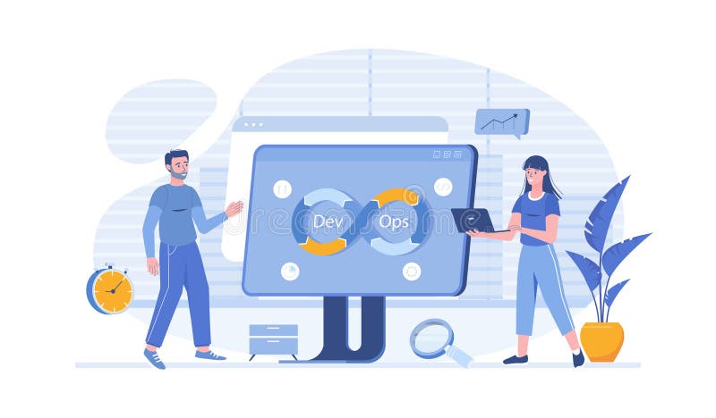 Devops Time Stock Illustrations – 48 Devops Time Stock Illustrations ...
