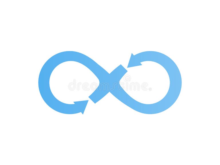 Infinity Arrows Stock Illustrations – 2,076 Infinity Arrows Stock ...