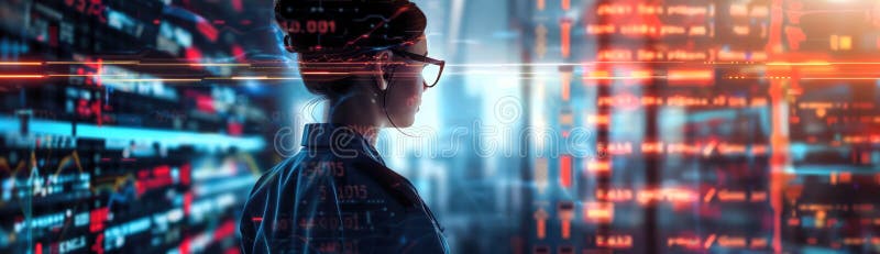 DevOps Manager Overseeing Continuous Deployment and Integration Stock ...