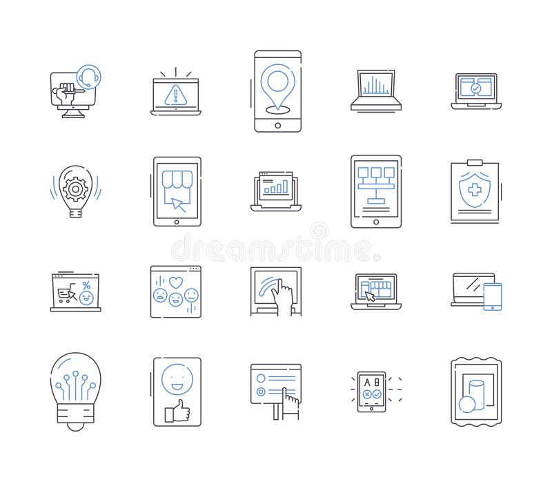 DevOps Outline Icons Collection. Automation, Collaboration, Agile ... DevOps Outline Icons Collection. Automation, Collaboration, Agile ...