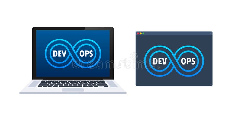 Devops Software Development Methodology. Dev Ops Software. Vector Stock Illustration. Stock ...