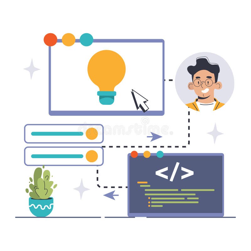 DevOps. Software Development Methodology Stock Vector - Illustration of ... DevOps. Software Development Methodology Stock Vector - Illustration of ...