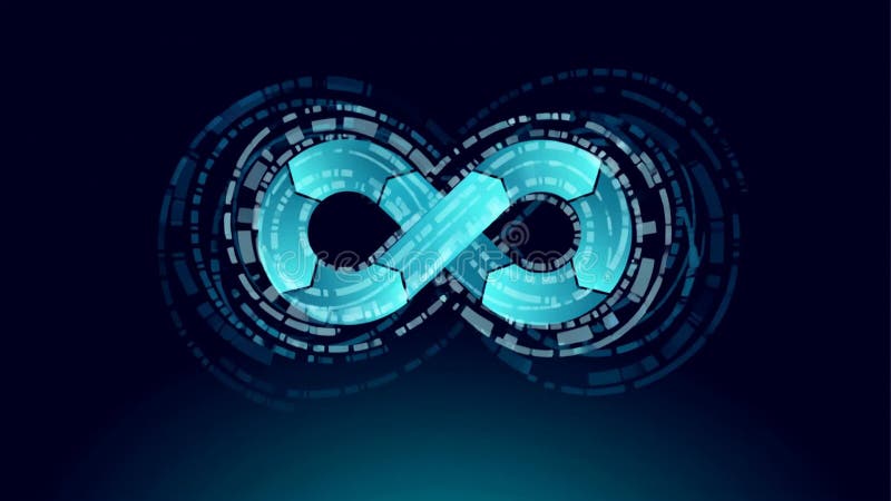 Devops Software Development Operations Infinity Symbol. Programmer ... Devops Software Development Operations Infinity Symbol. Programmer ...