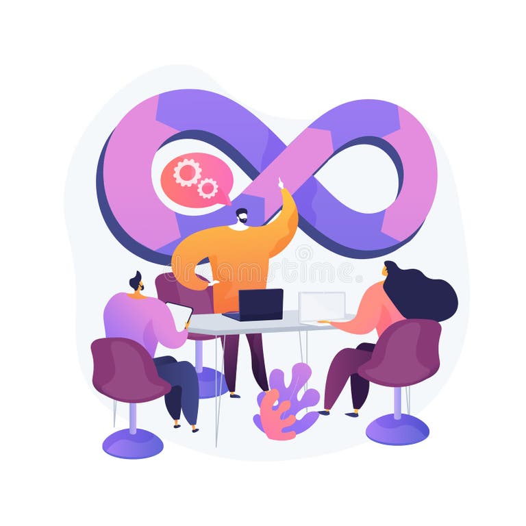 Workflow Devops Team Model Stock Illustrations – 27 Workflow Devops Team Model Stock ...