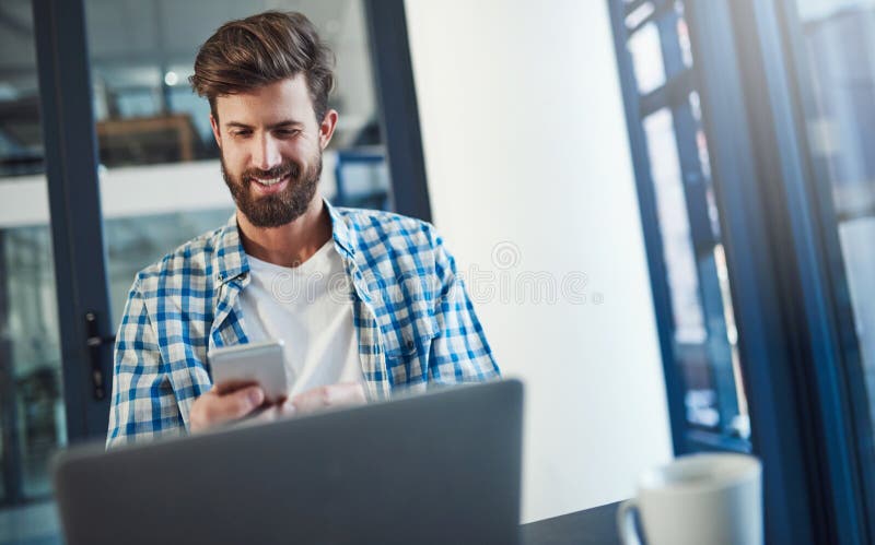 Devoted and Determined To Reach the Top of His Career. a Young Designer ...