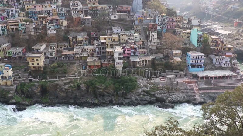 Devprayag of Uttarakhand, One of the Panch Prayag Five Confluences ...