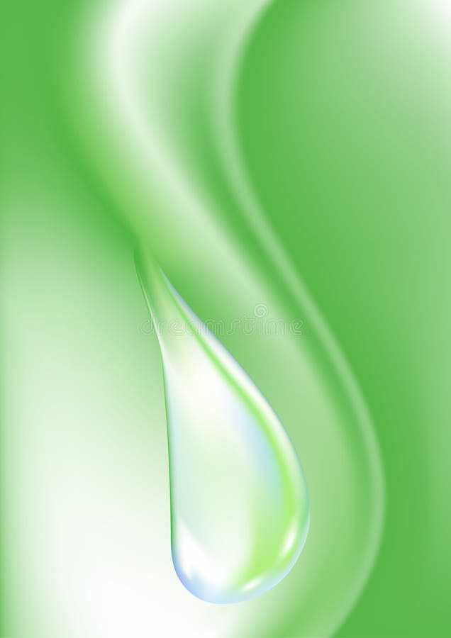 Dew Drop Vector Illustration Stock Vector - Illustration of lighted ...