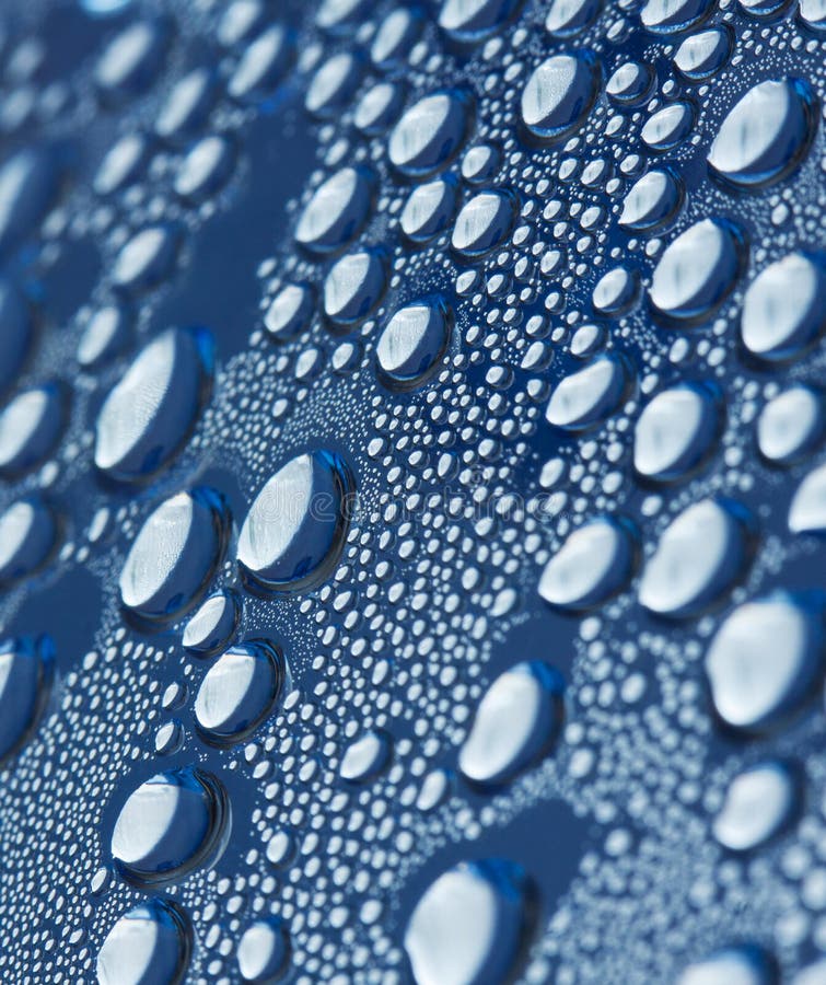 Dew drops stock photo. Image of pure, circle, blue, bright - 36889460