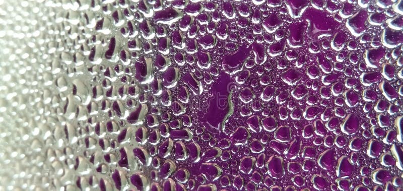 Dew Drops Isolated in Glass Bottles. Stock Image - Image of white ...