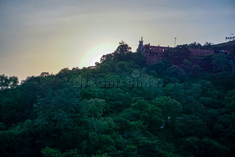 Dewas town stock image. Image of view, horizon, skyscraper - 289992787