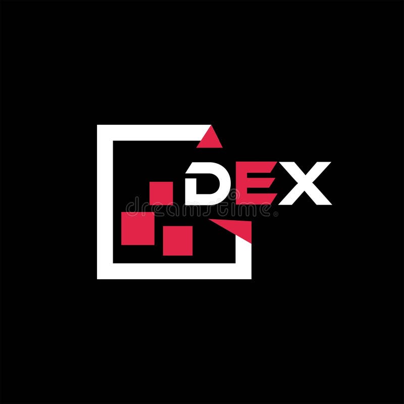 DEX Creative Minimalist Letter Logo. DEX Unique Vector Initials ...