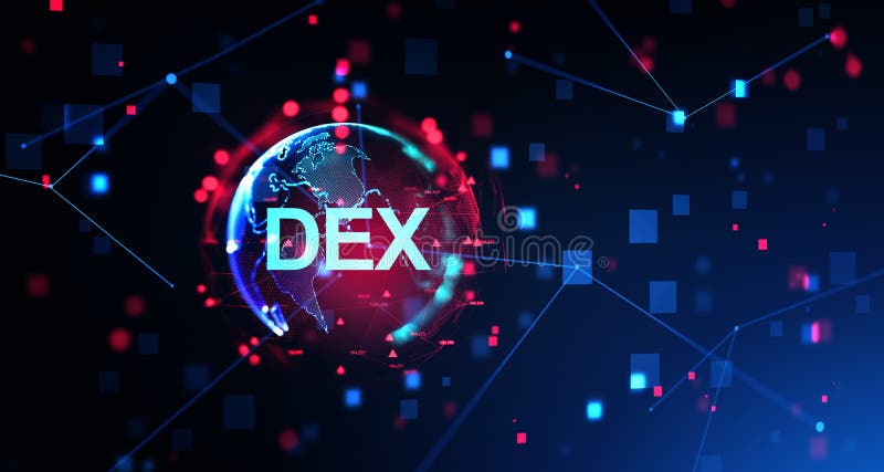 DEX and Earth Globe Hologram with Blockchain and Information Fields ...