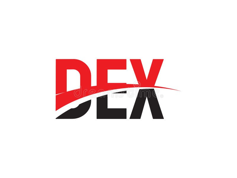 DEX Letter Initial Logo Design Vector Illustration Stock Vector ...