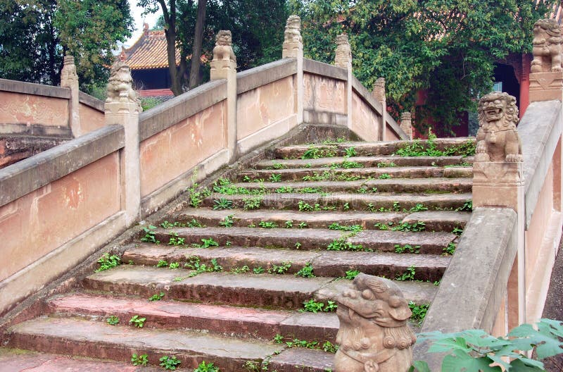 Deyang, China: Pan Bridge at Confucian Temple Stock Photo - Image of ...