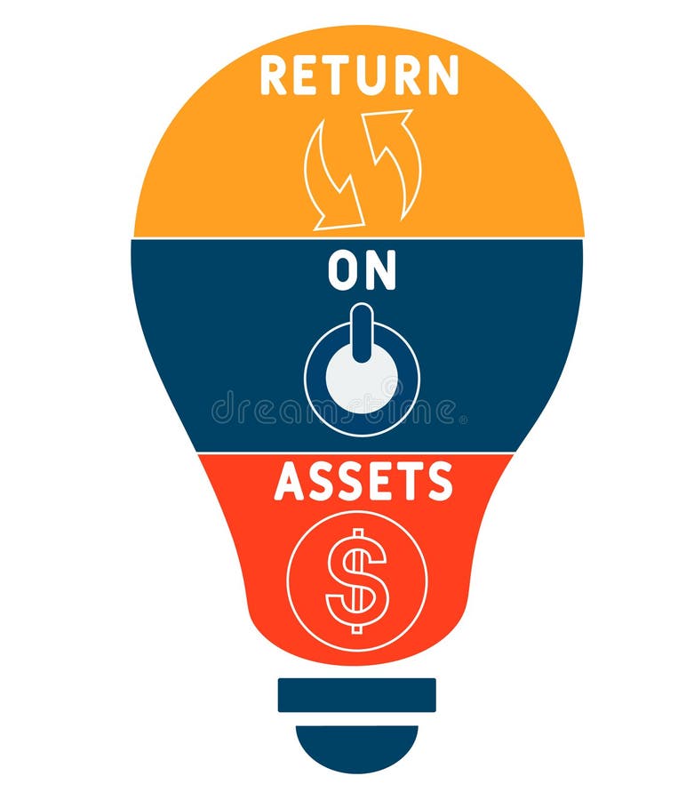 ROA - Return on Assets Business Concept Background. Stock Vector ...