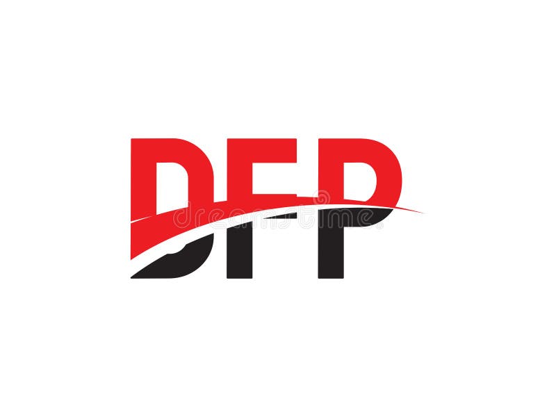 DFP Letter Initial Logo Design Vector Illustration Stock Vector ...