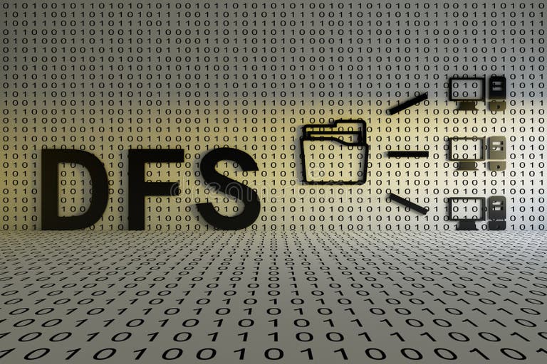 DFS Concept Text Sunlight 3D Stock Illustration - Illustration of ...