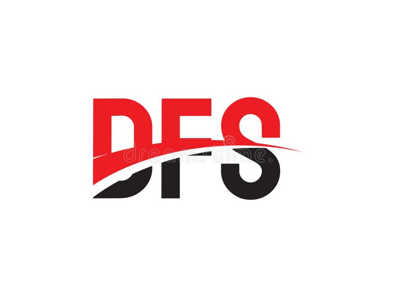DFS Letter Initial Logo Design Vector Illustration Stock Vector ...