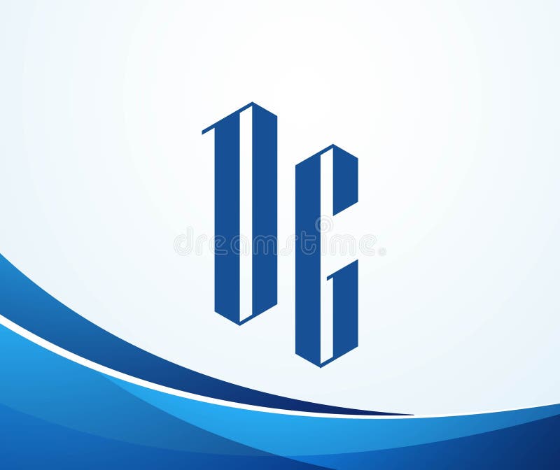 DG Alphabet Letter Logo Design Template Elements Stock Vector ...