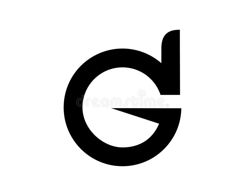 Dg gd 2 logo icon template stock vector. Illustration of element ...