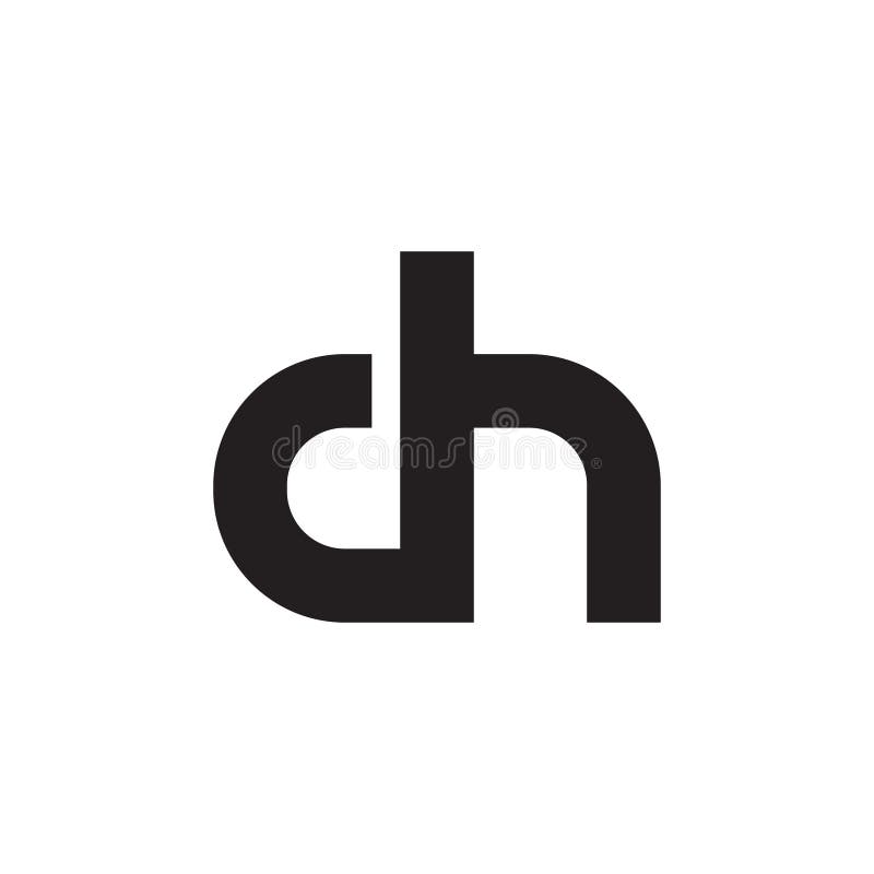 Letter Dh Logo Stock Illustrations – 803 Letter Dh Logo Stock ...